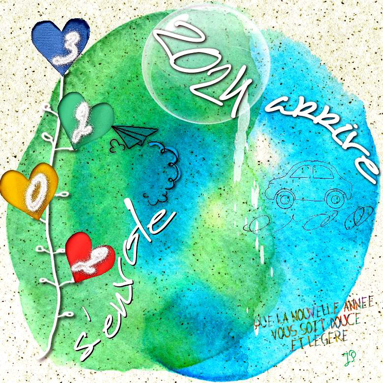 2023 s'en va 2024 arrive .jpg | Forum Le monde du Scrap