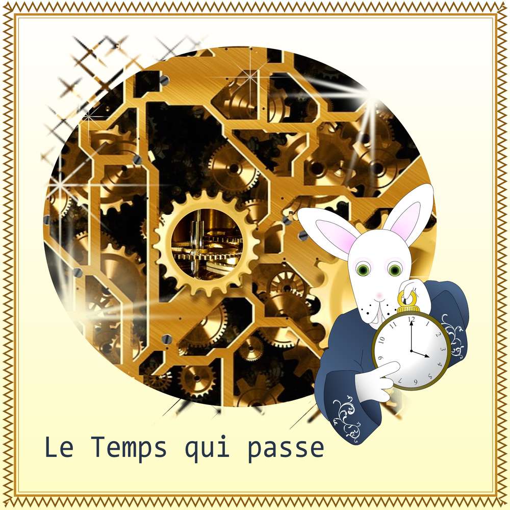 4-REALISATION - LE TEMPS QUI PASSE | Forum Le monde du Scrap