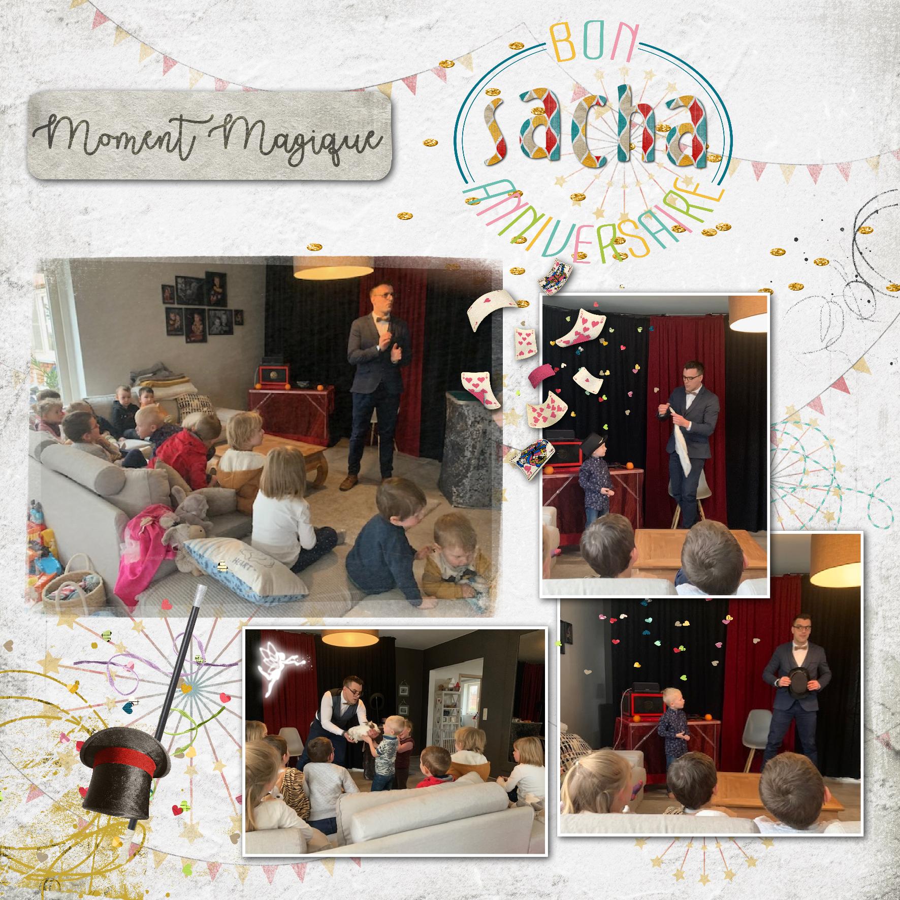 Le magicien | Forum Le monde du Scrap