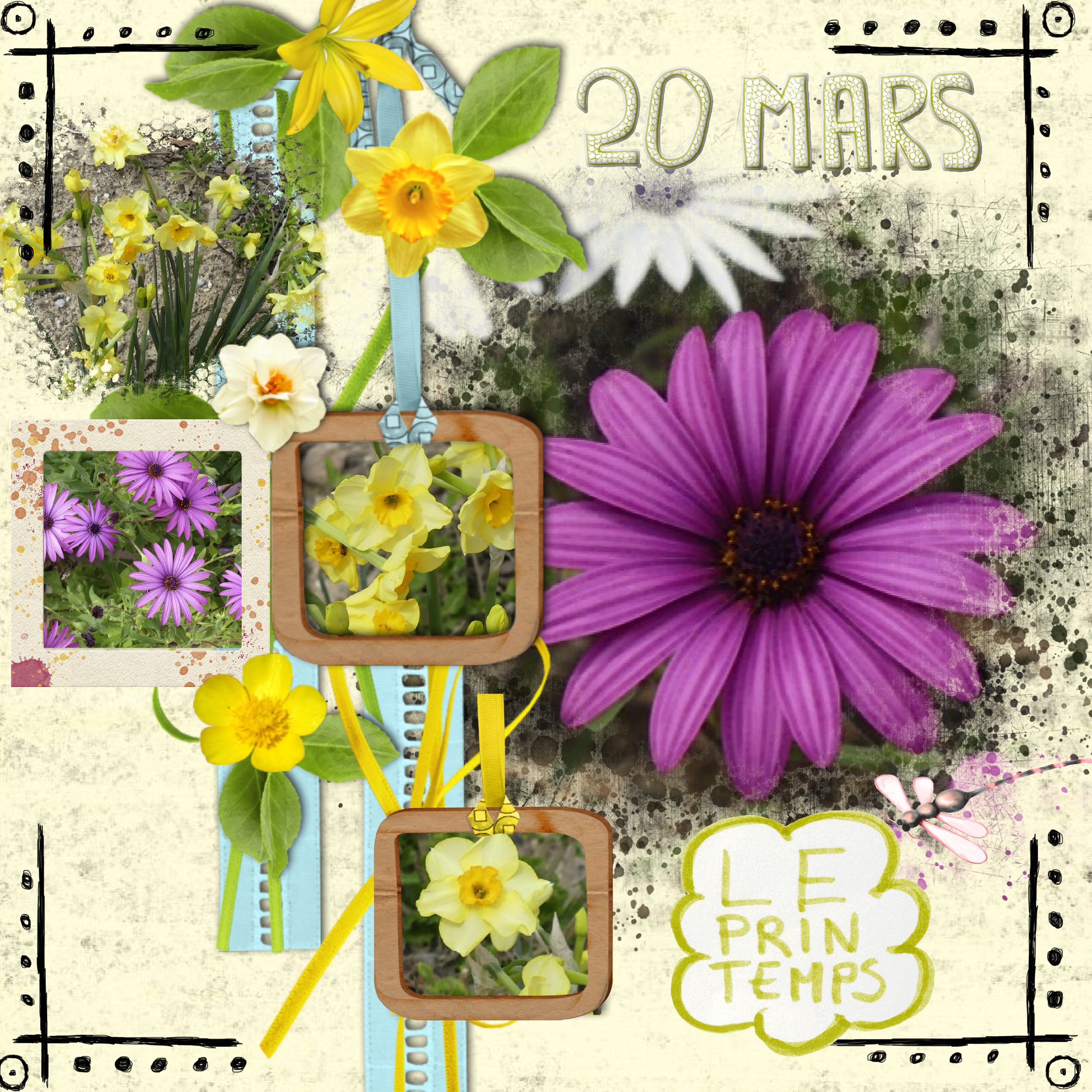 le printemps 20 mars .jpg | Forum Le monde du Scrap