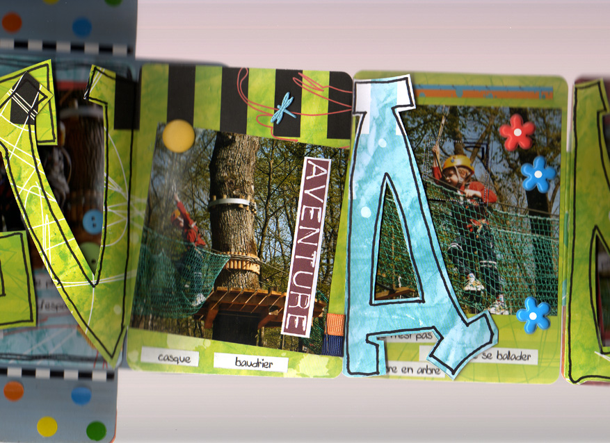 mini album lettre accordeon | Forum Le monde du Scrap