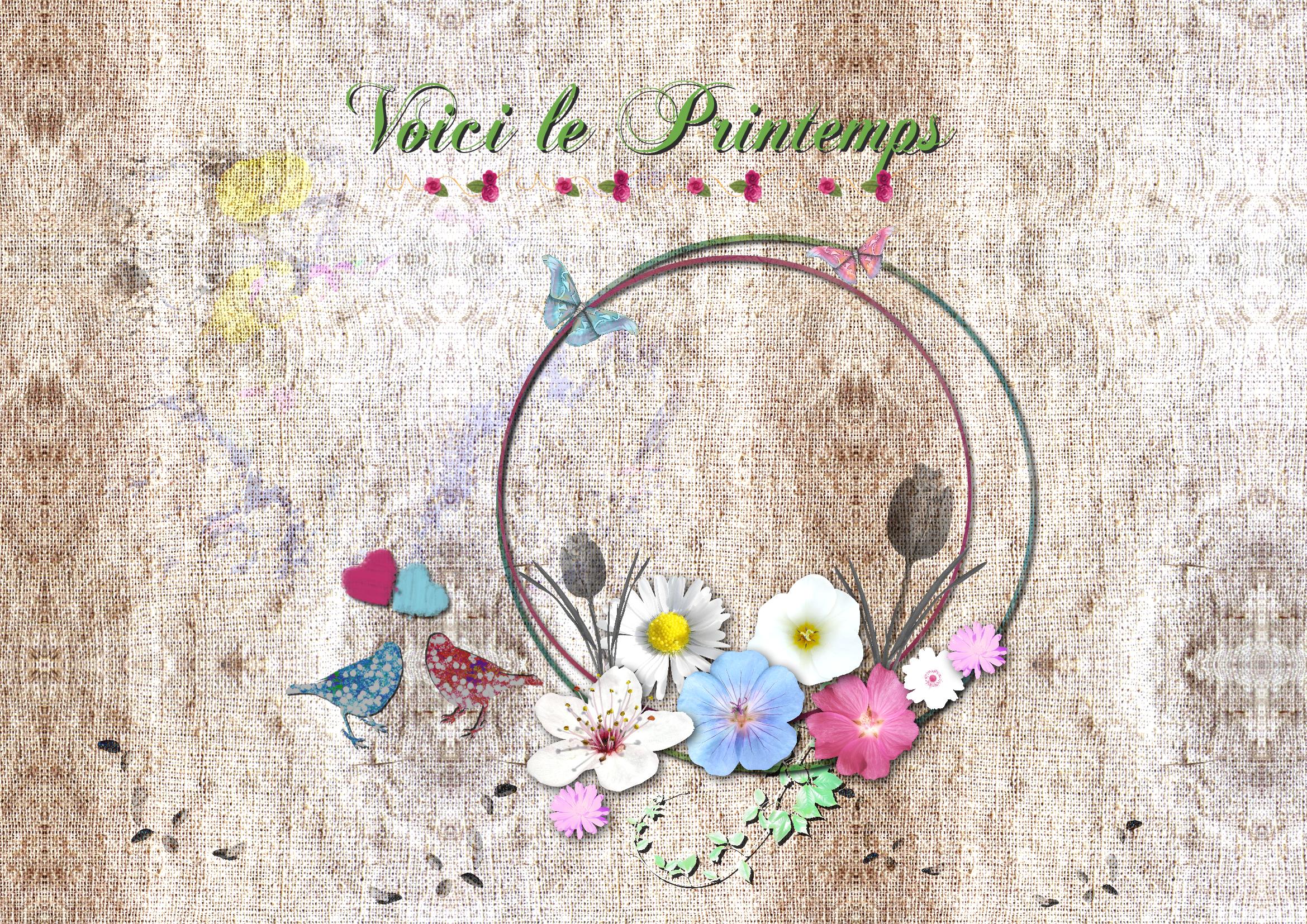 Voici le printemps.jpg | Forum Le monde du Scrap